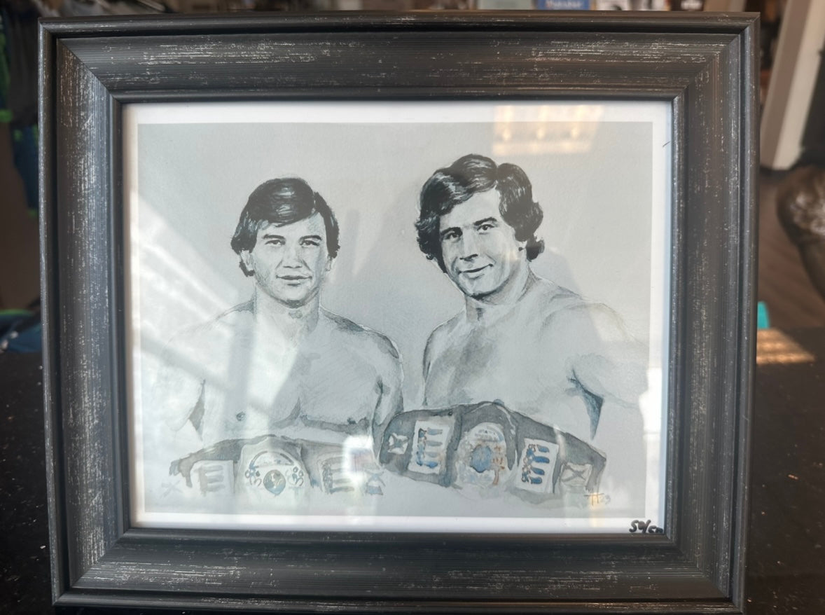 Limited Edition 2023 TNTHOF Giclee Prints – National Wrestling Hall of ...