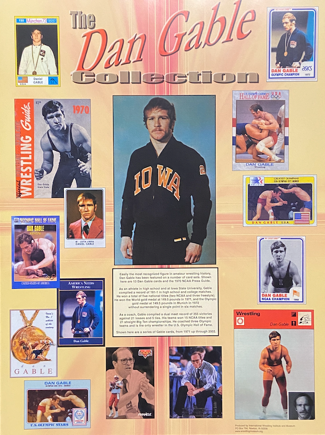 The Dan Gable Collection Poster – National Wrestling Hall of Fame and ...